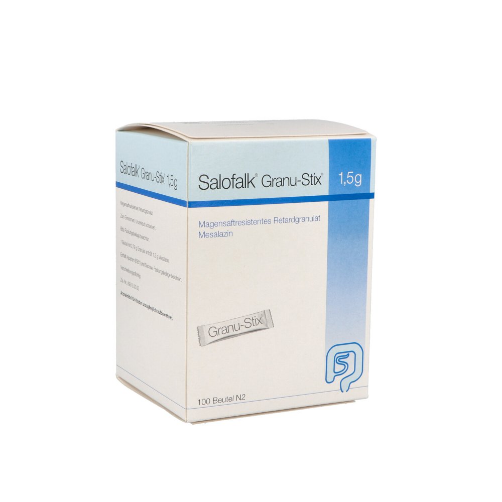 Salofalk Granu-Stix 1,5g magensaftresistent 100 stk