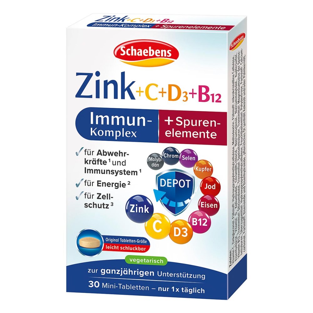 Schaebens Zink Immun Kur Tabletten 30 stk online kaufen