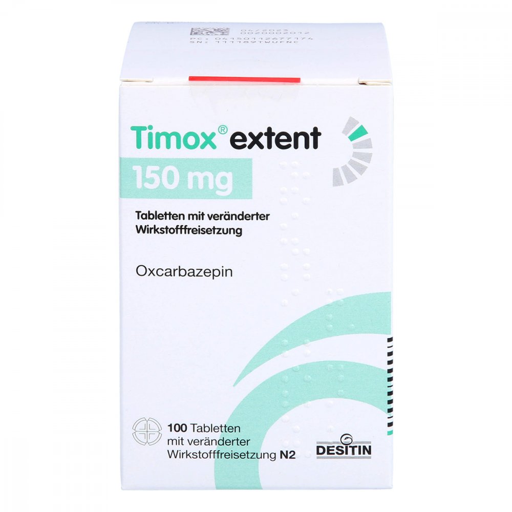 Timox Extent 150 Mg Tab.m.veränd.wirkst.-frs. 100 stk