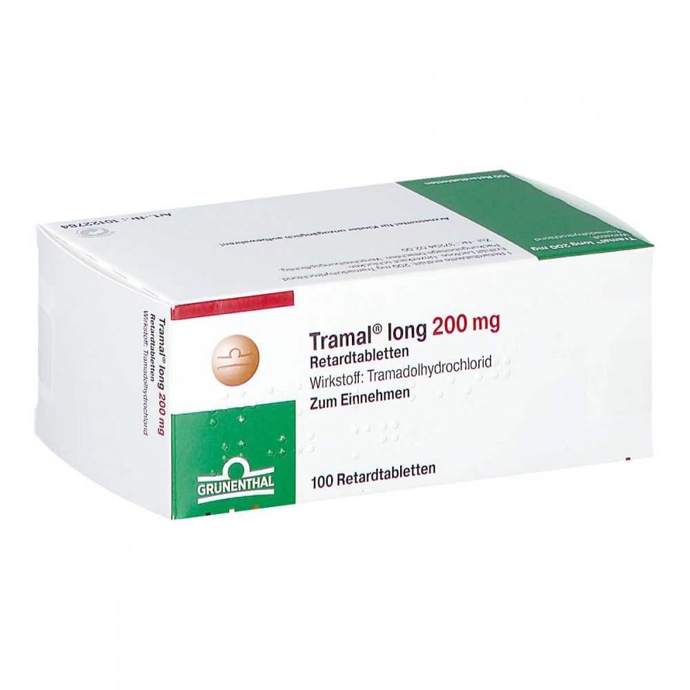 Tramal long 200 mg Retardtabletten 100 stk online kaufen