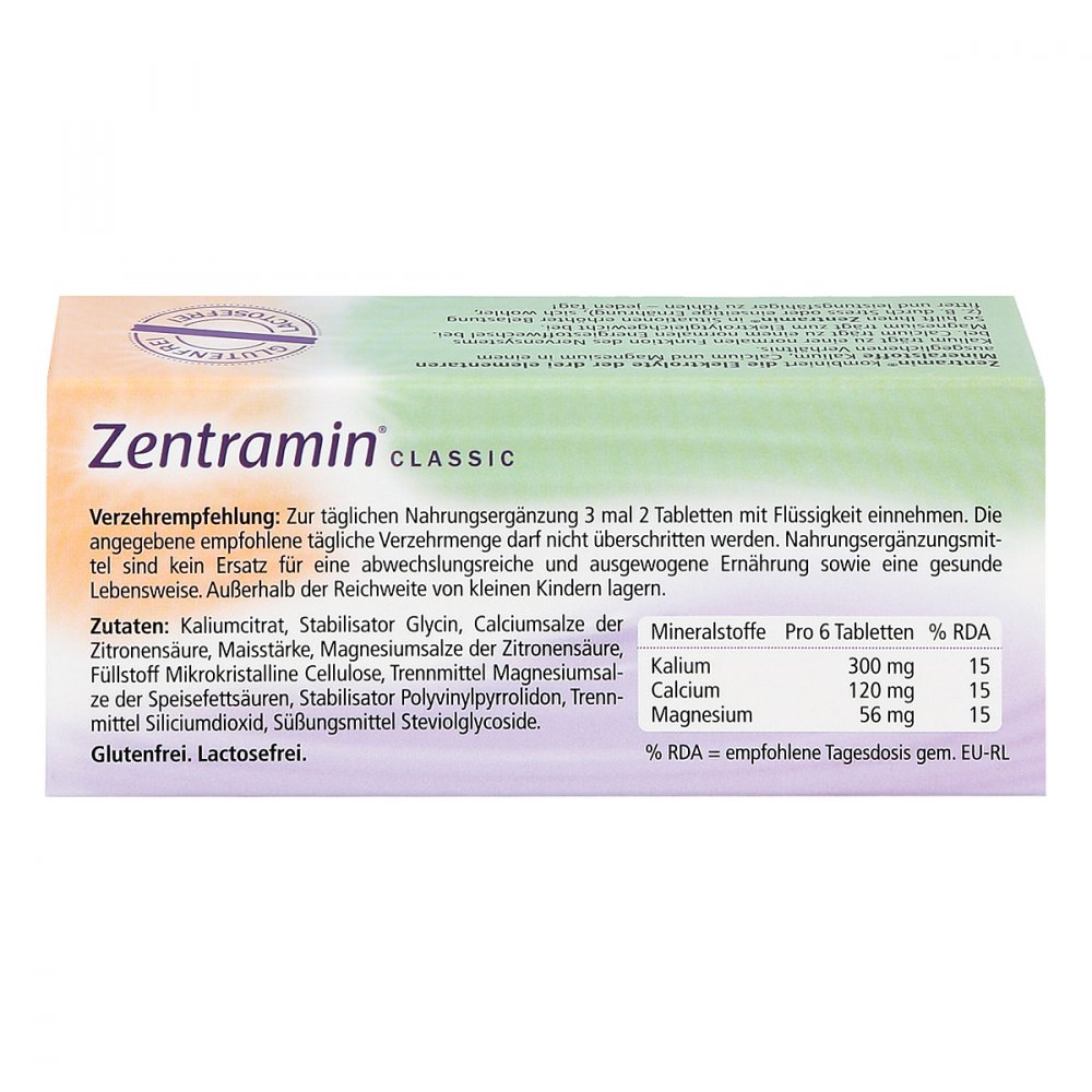 Zentramin classic Tabletten 50 stk online kaufen