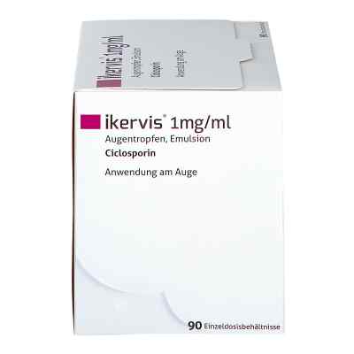 Ikervis 1 mg/ml Augentropfen Emuls.einzeldosispip. 90X0.3 ml