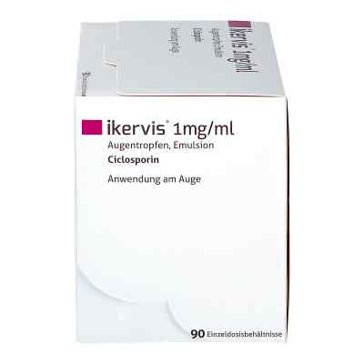 Ikervis 1 mg/ml Augentropfen Emuls.einzeldosispip. 90X0.3 ml