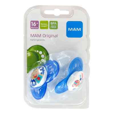 Mam Original Schnuller 16+ Monate Silikon 2 stk
